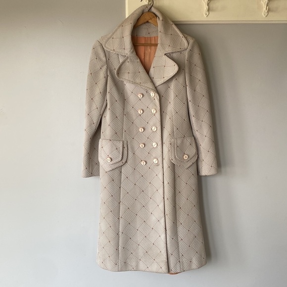 Vintage | Jackets & Coats | Vintage Neutral Neutral Coat | Poshmark